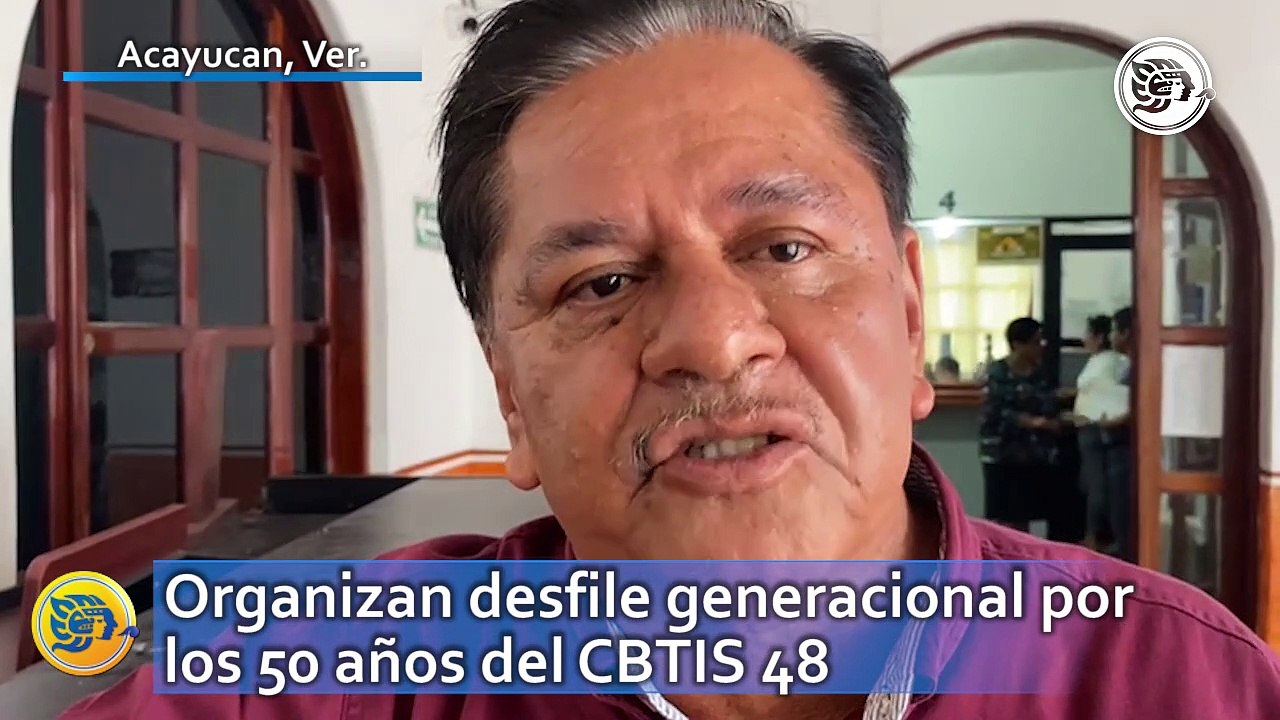 Organizan desfile generacional por los 50 años del CBTIS 48 - Vídeo ...