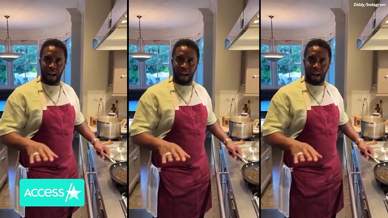 Diddy Cooks w_ Baby Girl Love, 10 Months, In Adorable Video - video ...