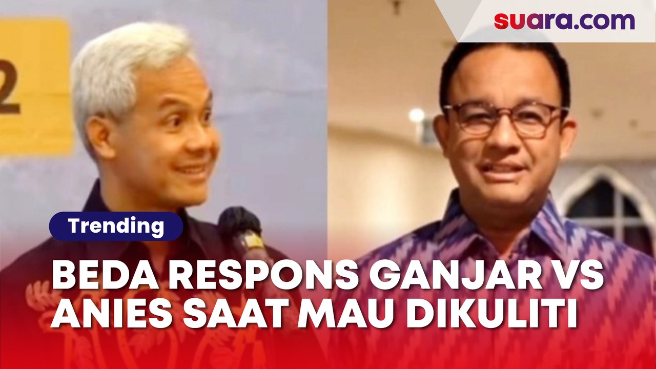Bak Langit dan Bumi, Beda Respons Ganjar vs Anies Saat Mau 'Dikuliti' oleh BEM UI - Video ...