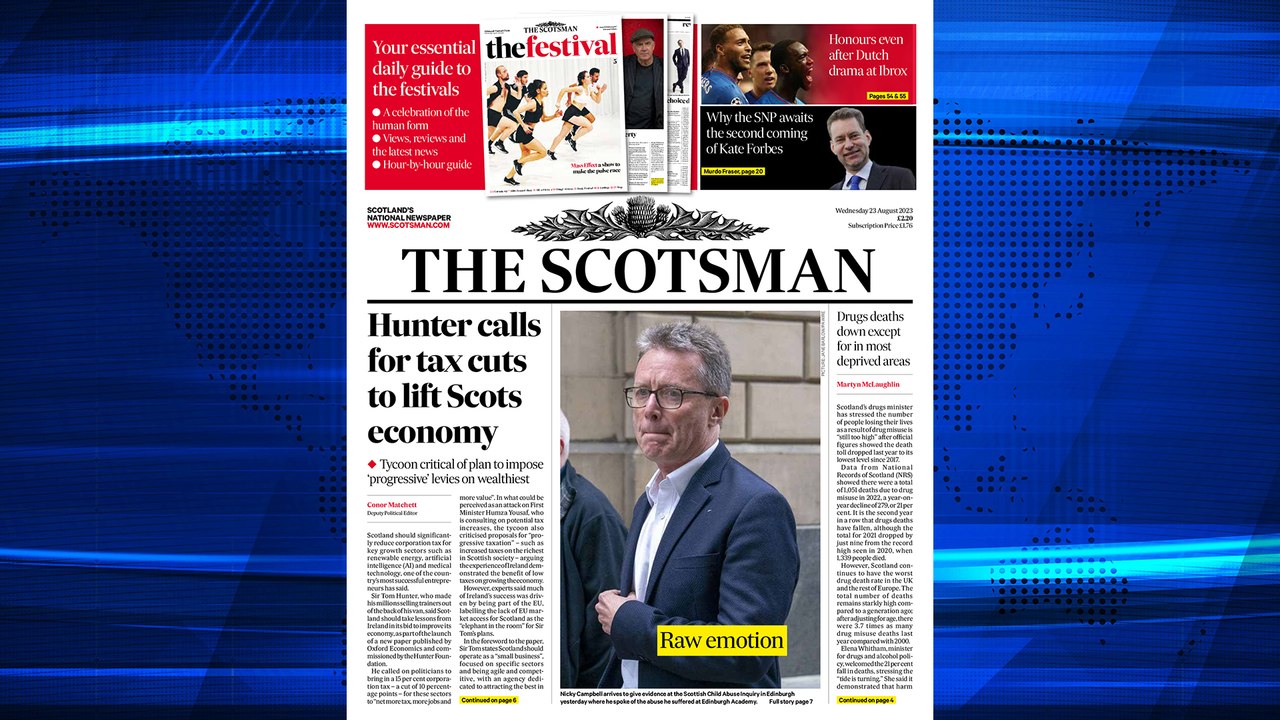 The Scotsman Bulletin Wednesday August 23 2023 #World #Pakistan #Moon # ...