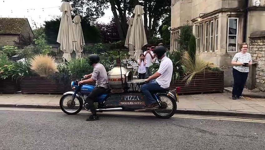 Colin Furze's Pizza Motorbike