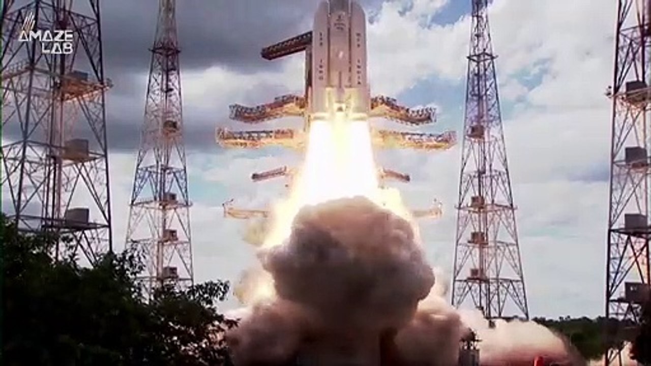 India’s Lunar Lander Makes Successful Touchdown on the Moon - video ...
