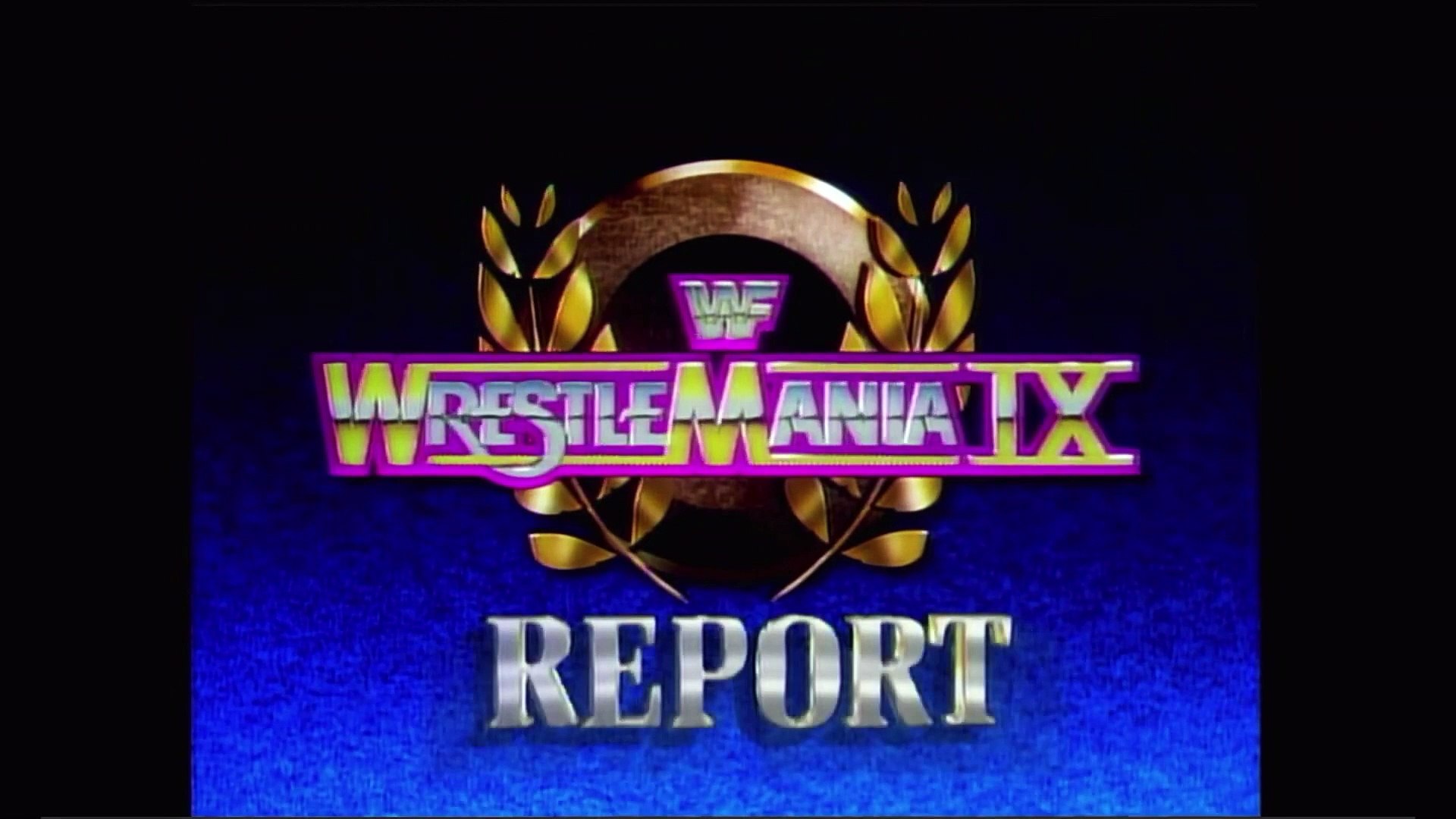 Wrestlemania 9 Logo