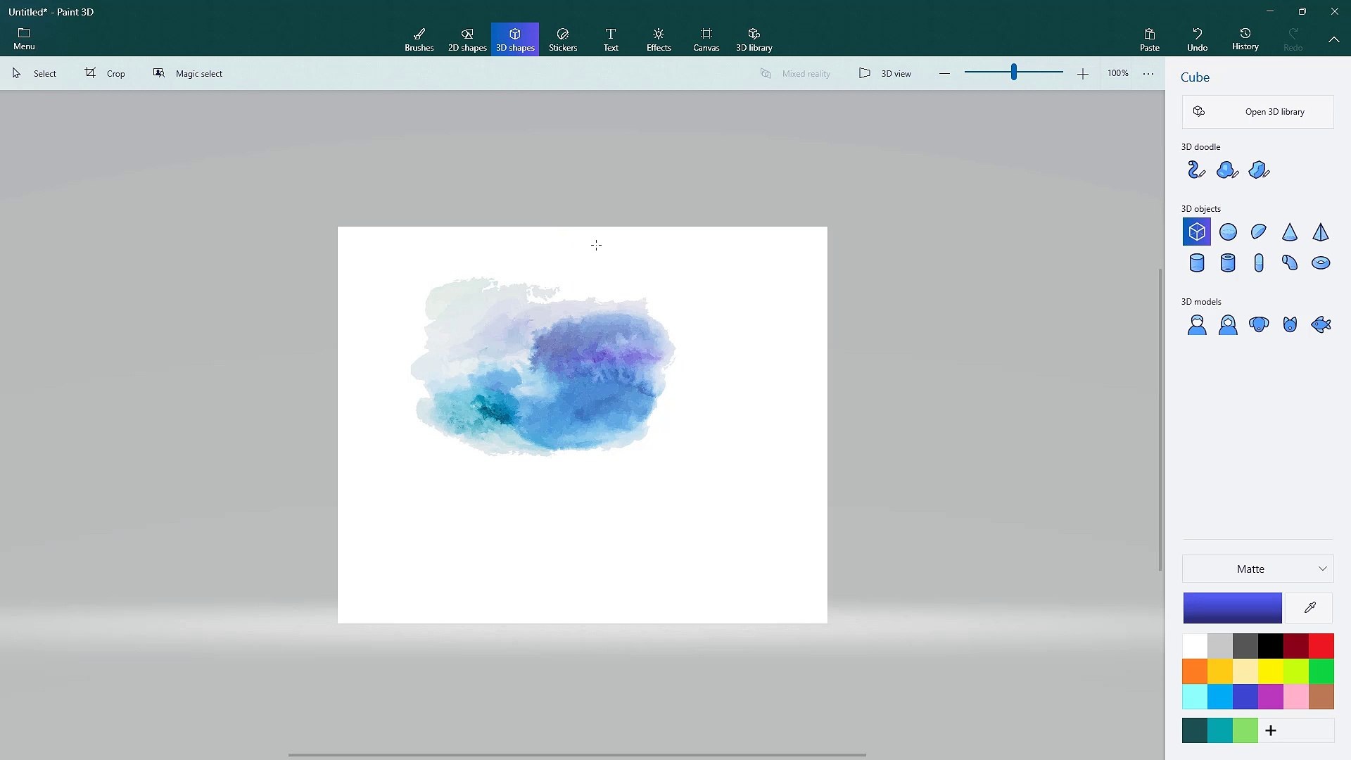 Microsoft Paint 3d Stickers