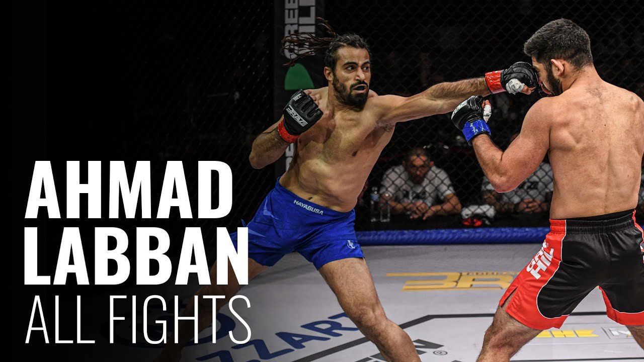 MMA Fights Compilation of Ahmad Labban | BRAVE CF FREE MMA Fights ...