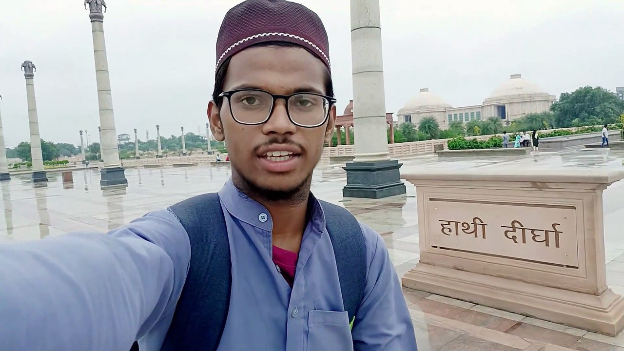 ambedkar park lucknow | ambedkar park lucknow vlog | hathi park lucknow ...