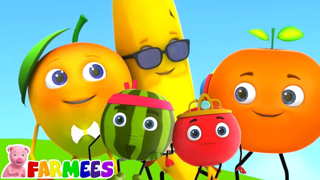 Five Little Fruits - Nursery Rhymes & Baby Songs - video Dailymotion