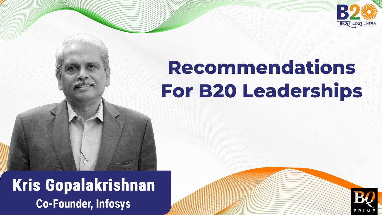 B20 Summit India: Kris Gopalakrishnan Shares Key Recommendations For ...