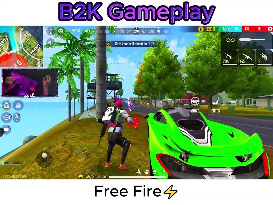 B2K Free Fire Gameplay | Legendary Player - video Dailymotion