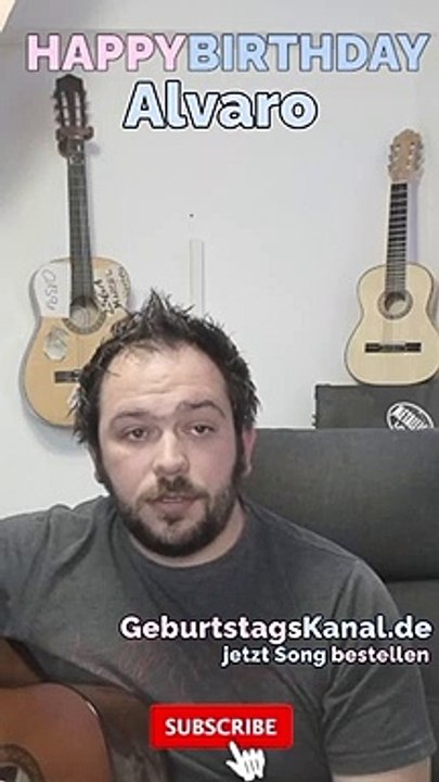 Happy Birthday, Alvaro! Geburtstagsgrüße an Alvaro - video Dailymotion