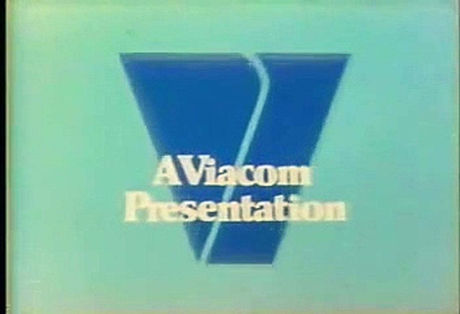 Viacom V Of Doom Logo Viacom "V Of Doom" (1983 Broadcast, Filmed,