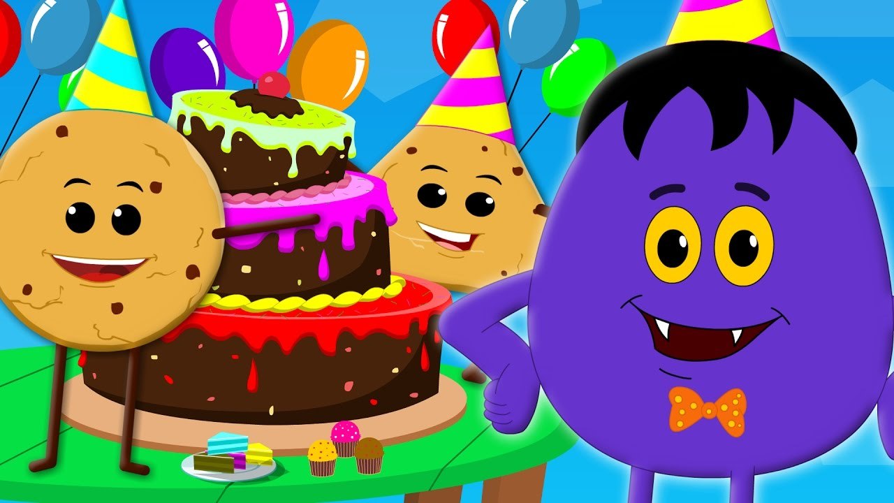 Cookies Birthday Song, Cookie Song - Nursery Rhymes And Baby Song ...