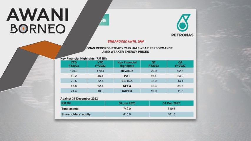 Petronas komited teruskan kerjasama dengan Kerajaan Sarawak | Astro Awani