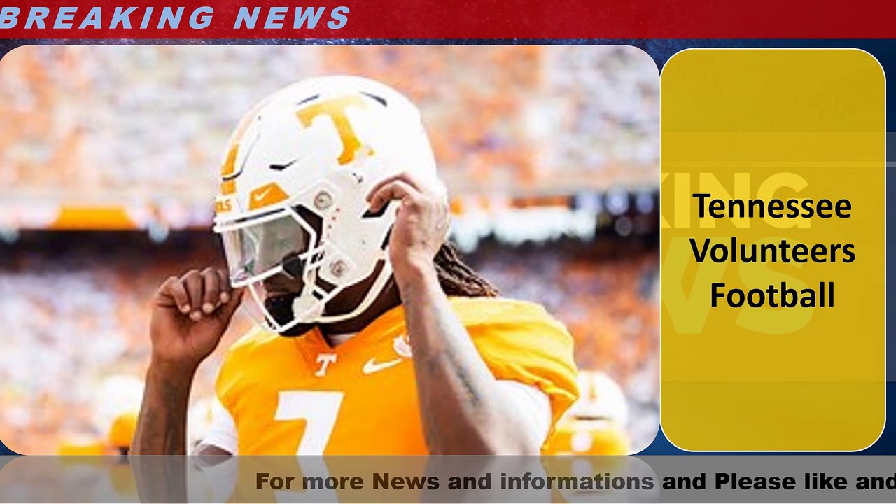 Tennessee Volunteers Football - video Dailymotion