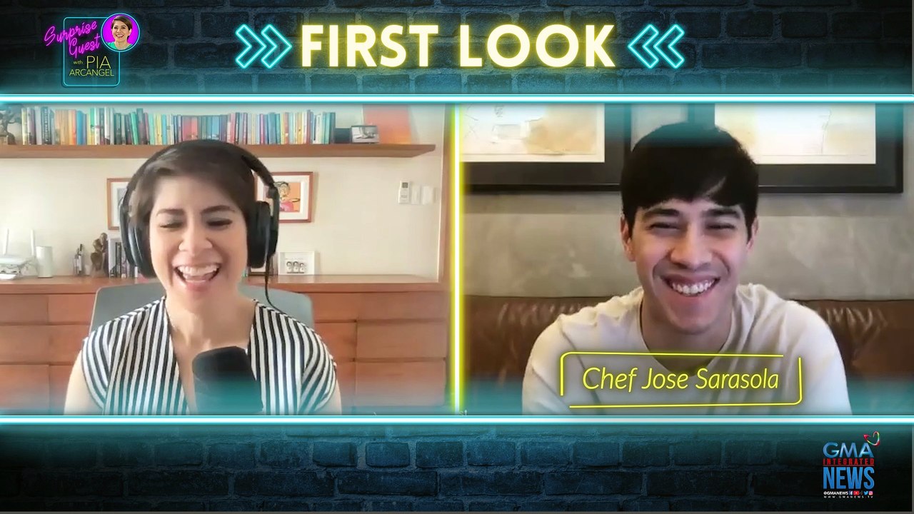 First Look: Chef Jose Sarasola | Surprise Guest with Pia Arcangel - video Dailymotion
