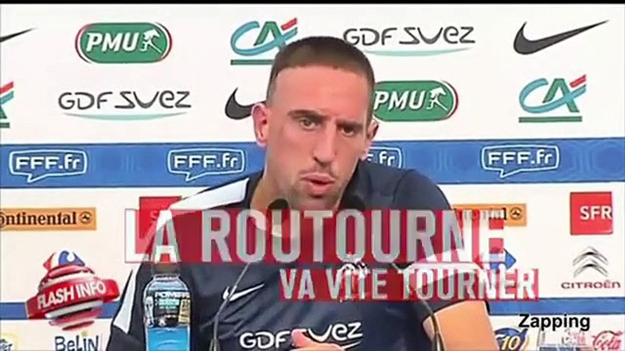 Franck Ribéry : "J'espère que la routourne va vite tourner" - Vidéo ...