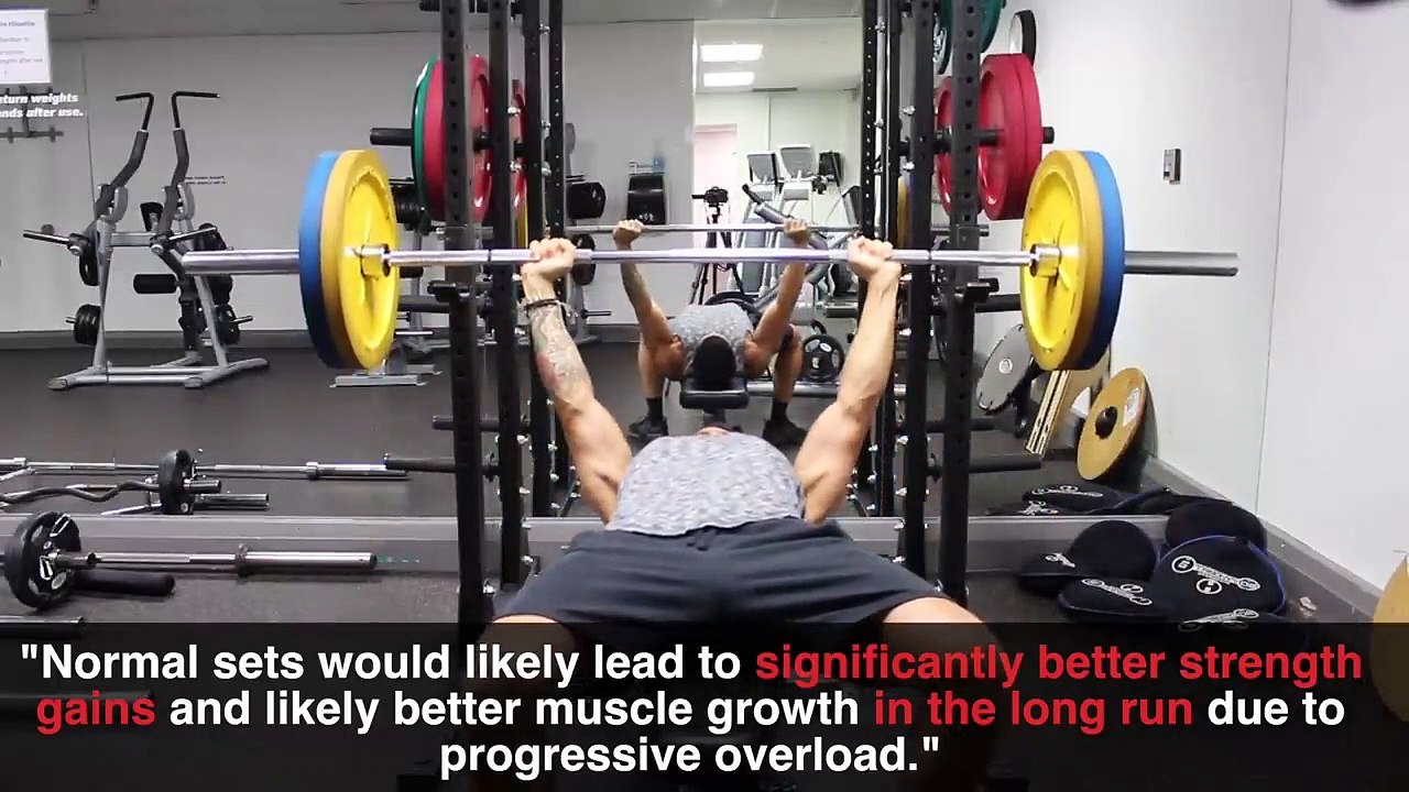 Drop Sets vs Normal Sets for Muscle Growth - video Dailymotion