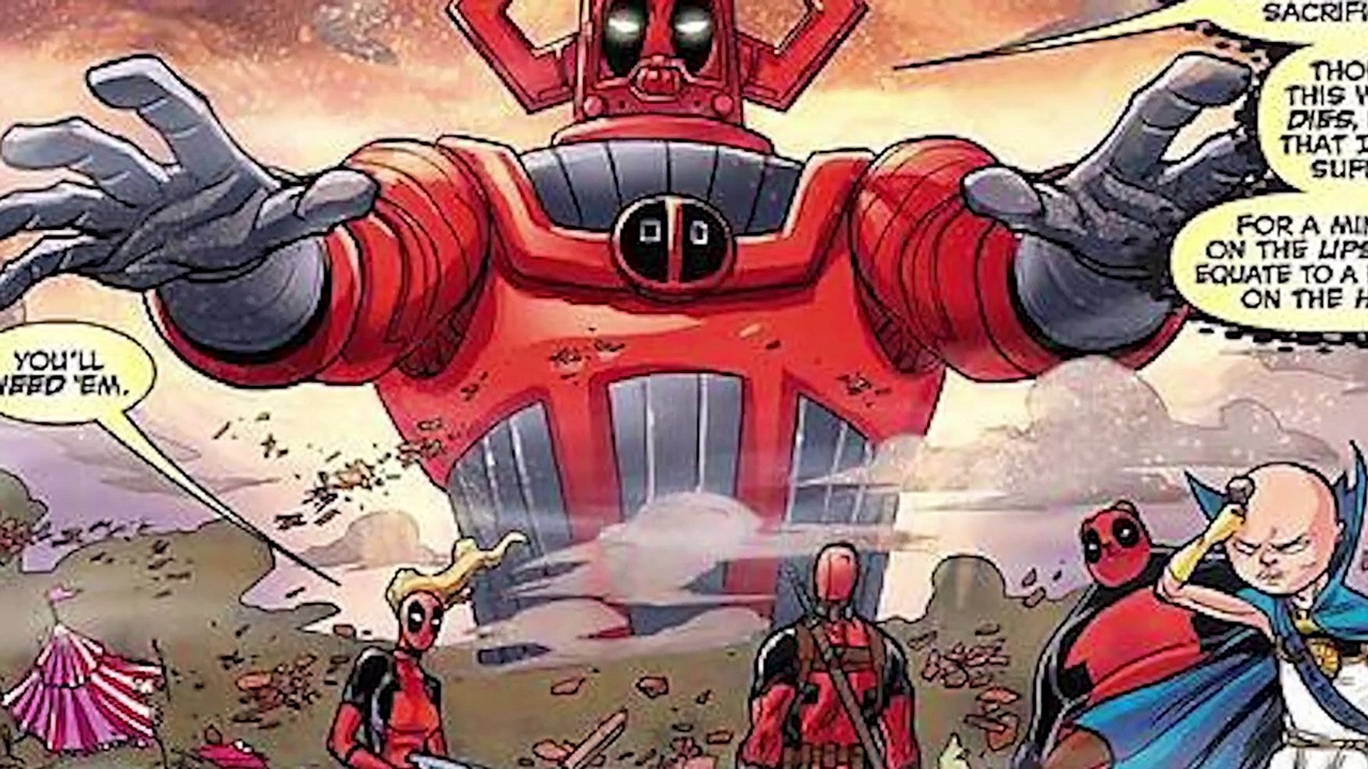 Deadpool Vs Galactus