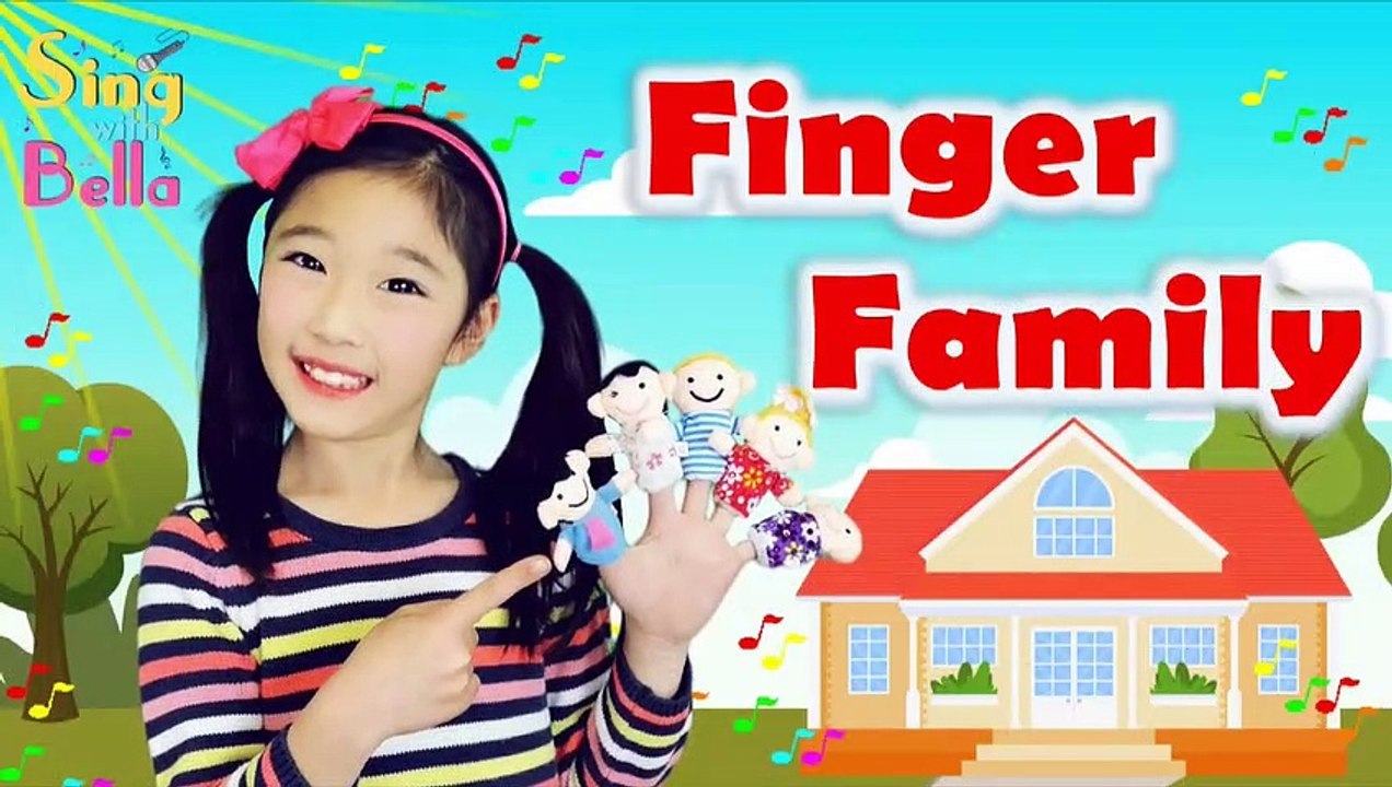 Finger Family Song with Lyrics and Actions _ Sing-along _ Kids Nursery ...