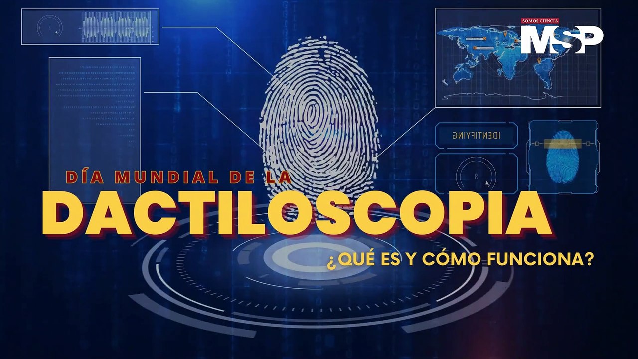 Día Mundial de la Dactiloscopia: ¿Qué es y cómo funciona? - Vídeo ...