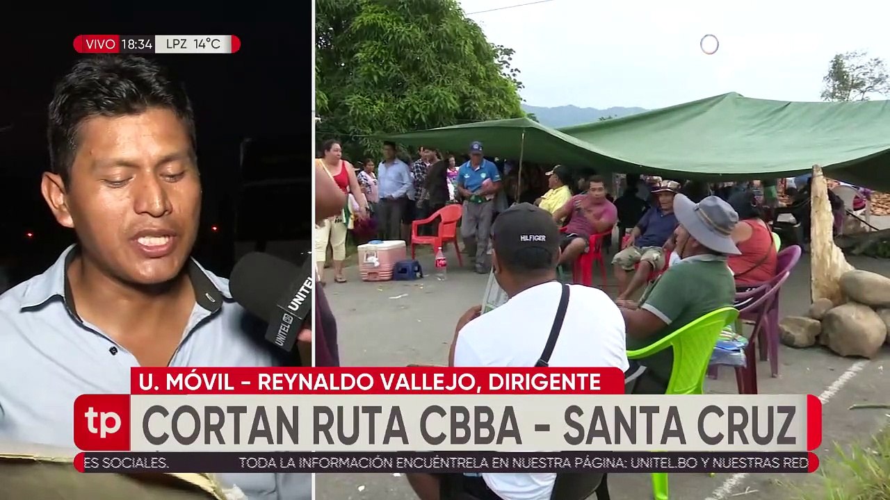 Bulo Bulo: Vecinos no levantarán bloqueo en ruta nueva que une Santa ...