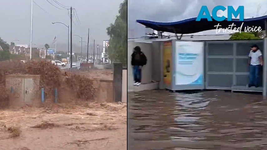 Parts of Las Vegas Strip flood after heavy rain | Western Advocate ...