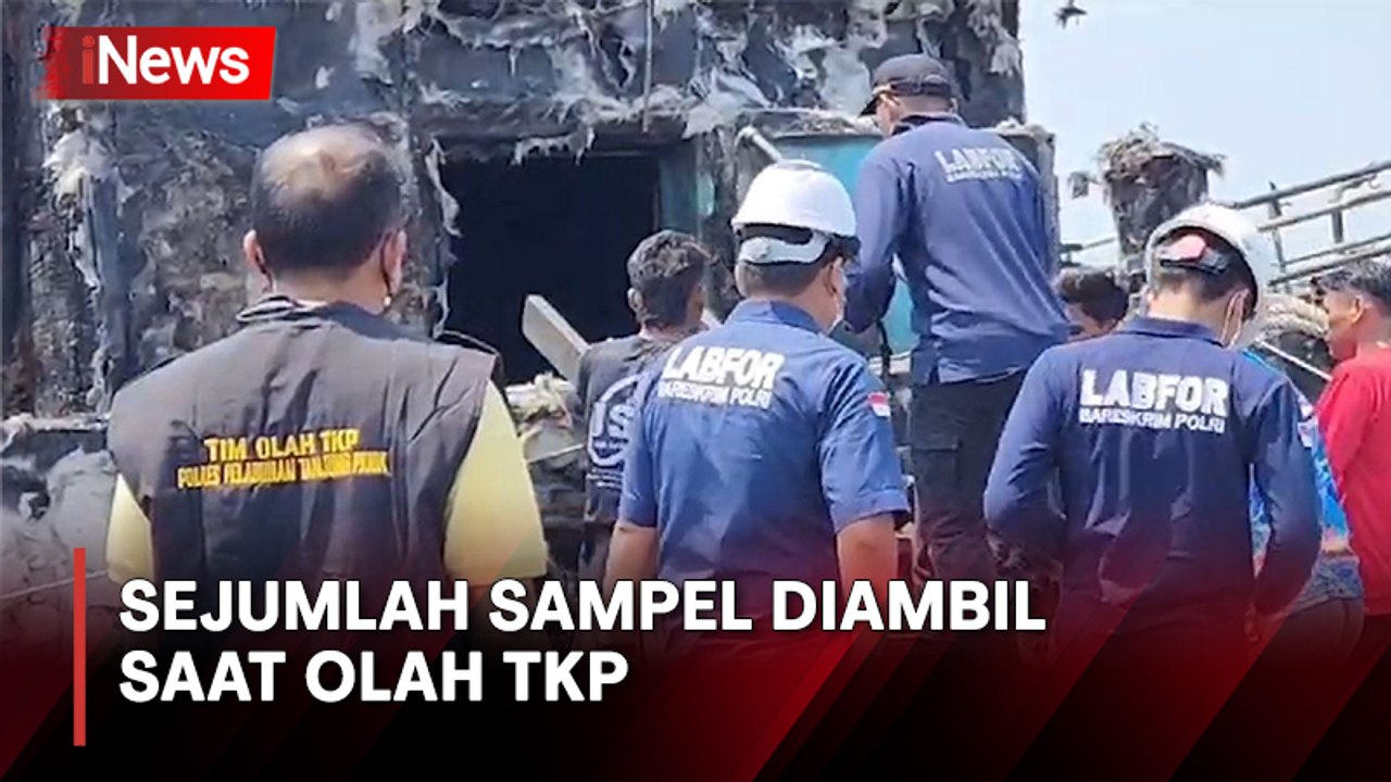 Puslabfor Polri Lakukan Olah TKP 9 Kapal Terbakar, Sejumlah Sampel Diambil - Video Dailymotion