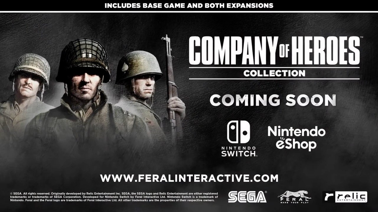 Company of Heroes Collection Official Nintendo Switch Announcement Trailer - video Dailymotion