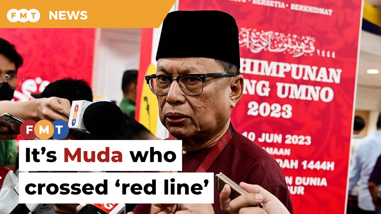 Muda crossed ‘red line’ by going solo in state polls, says Umno leader - video Dailymotion