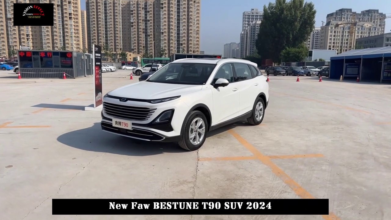 New Faw BESTUNE T90 SUV 2024 - Dailymotion Video