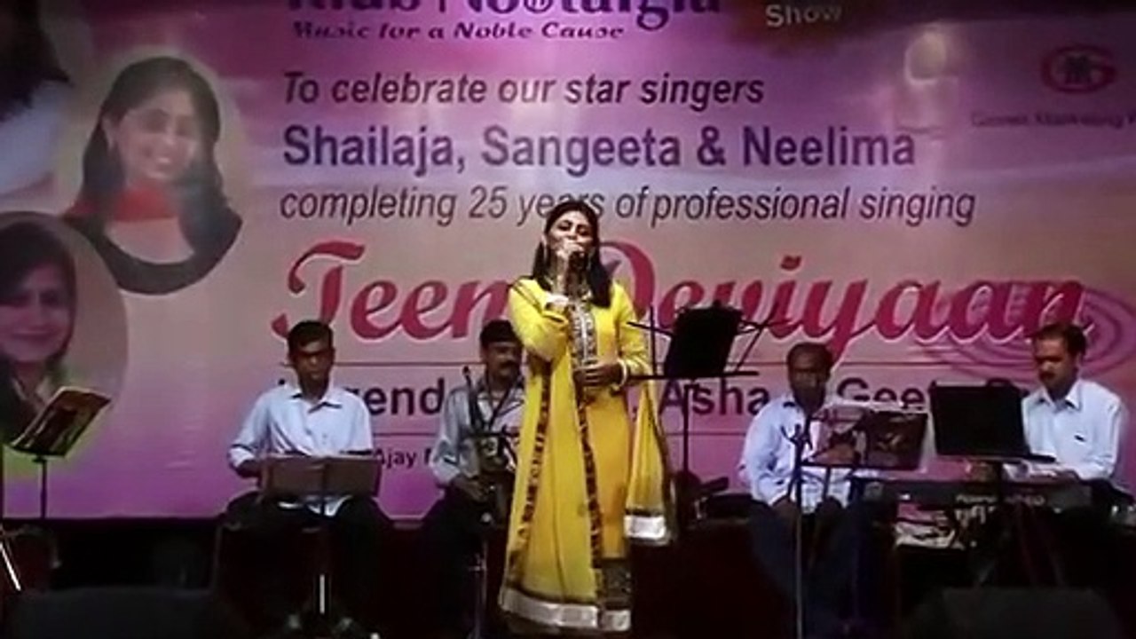 Jab Chali Thandi Hawa / Moods of Asha / Sangeeta Melekar live cover ...