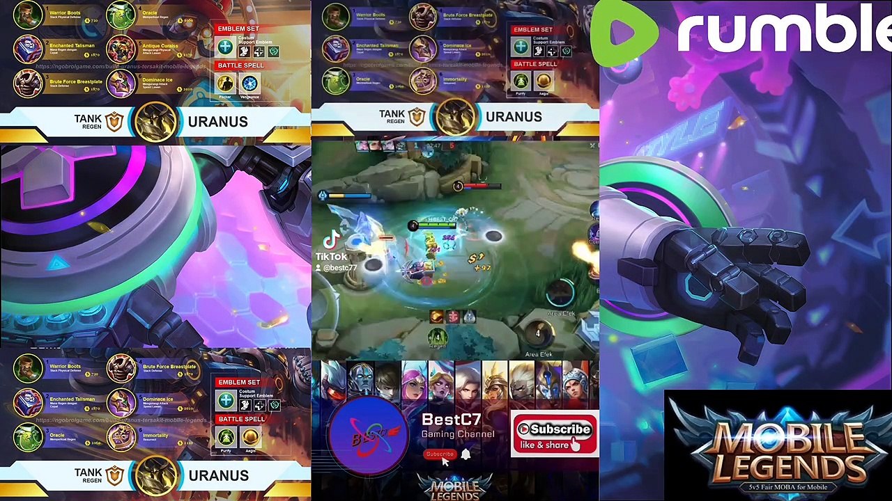 Build Hero Tank Ura Mobile Legends Bang Bang - Video Dailymotion
