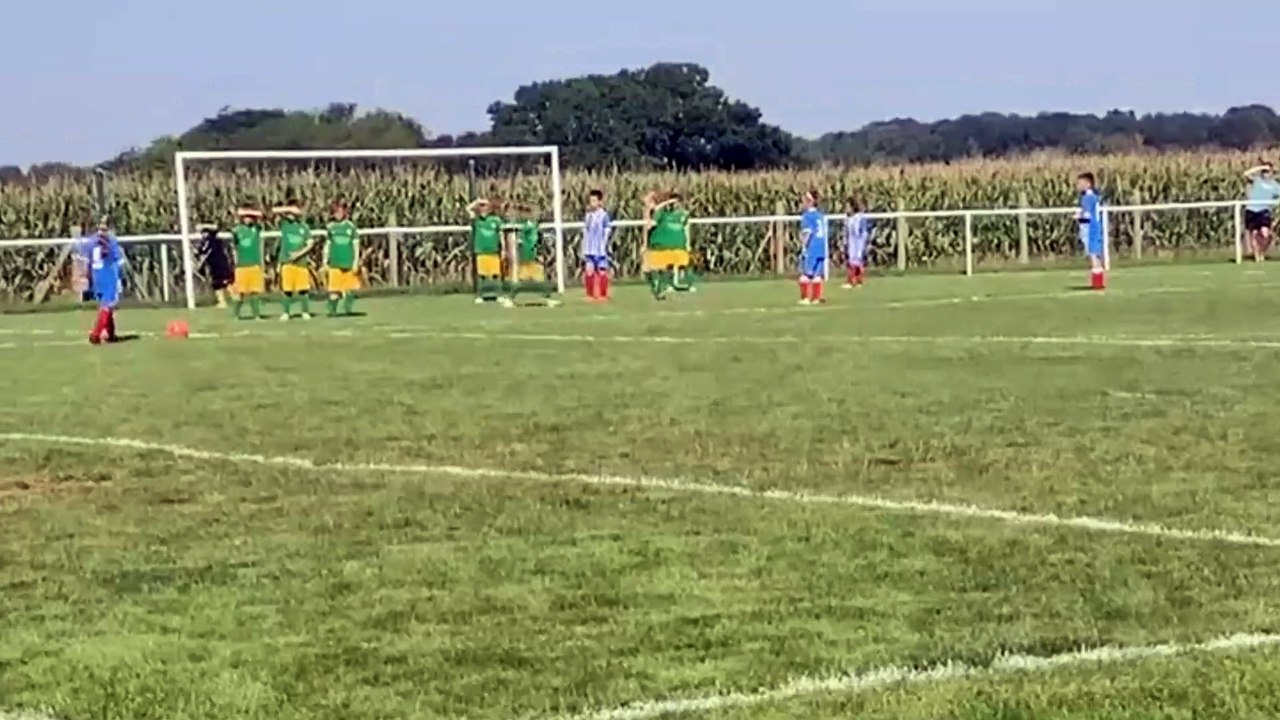 Coup Franc Angel (Tournoi U11 JS St Nicolas Béthune le 09/09/2023 ...