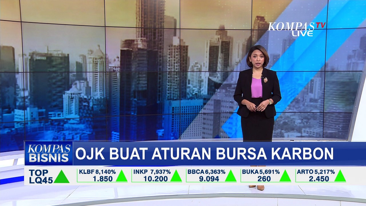 OJK Buat Aturan Teknis Perdagangan Bursa Karbon - Video Dailymotion
