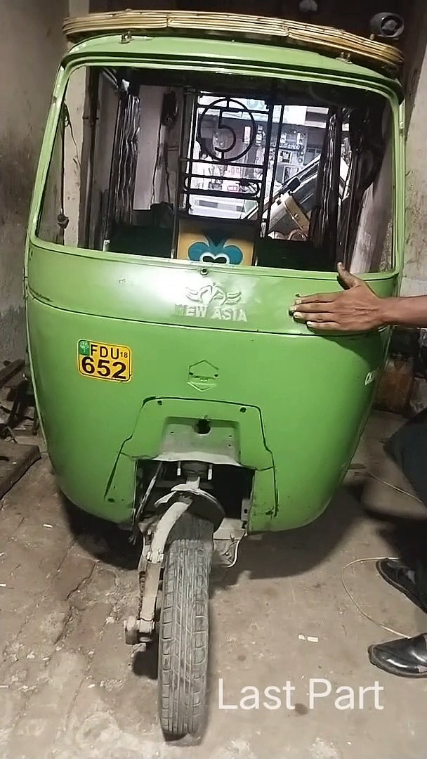 Asia New Pakistani Rickshaw
