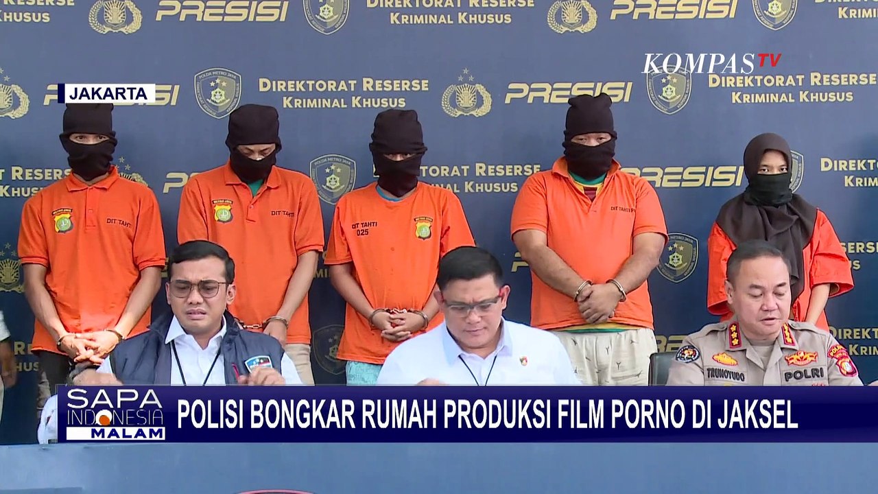 Bongkar Sindikat Rumah Produksi Film Porno di Jaksel, Polisi Ungkap Sudah Ada 120 Film Sejak ...