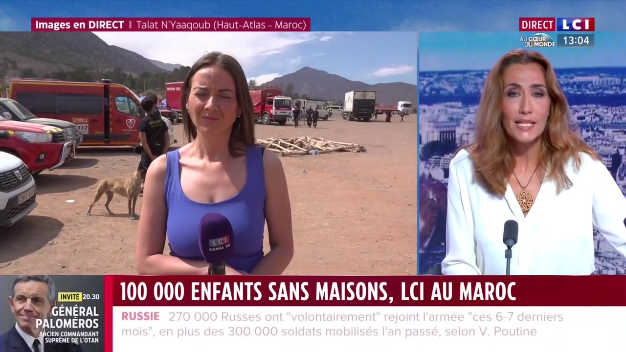 Solenn Riou sur LCI (12/09/2023) - Vidéo Dailymotion