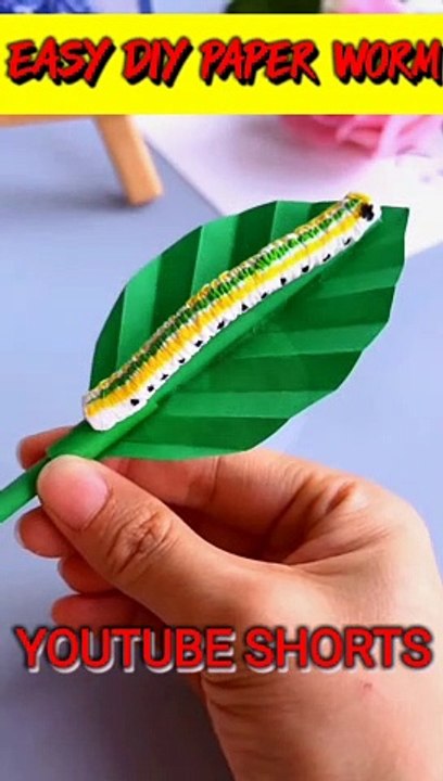 " Get crafty with this Fun and Easy Paper Worm project for kids! Follow ...