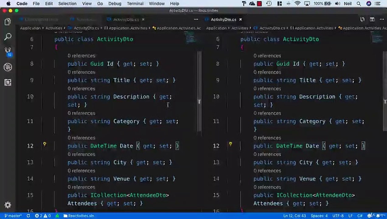 Entity Framework Core Relationships (Legacy) - Adding AutoMapper profiles - video Dailymotion