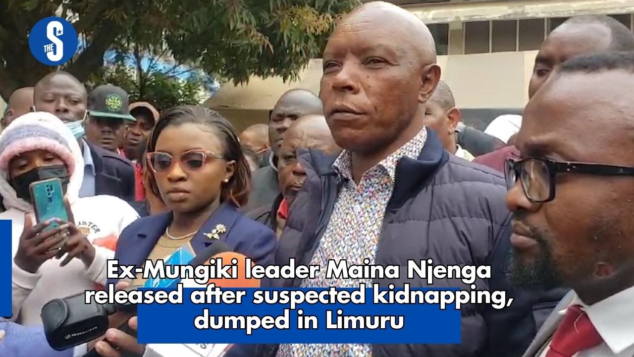 Ex-Mungiki leader Maina Njenga released after suspected kidnapping ...