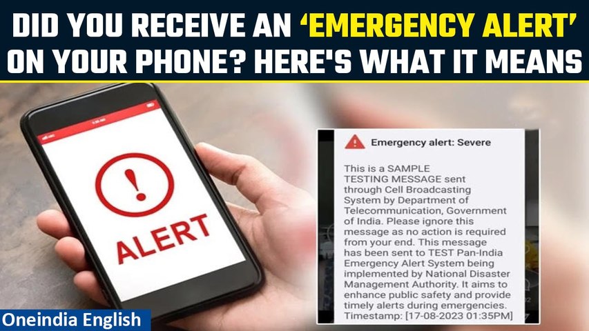 Received An Emergency Alert On Your Phone Today? What It Means ...