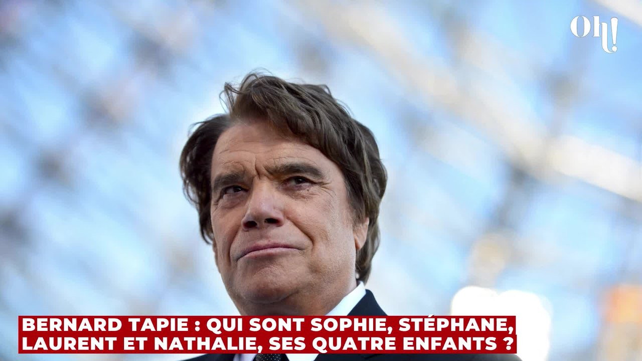 Bernard Tapie : qui sont Sophie, Stéphane, Laurent et Nathalie, ses ...