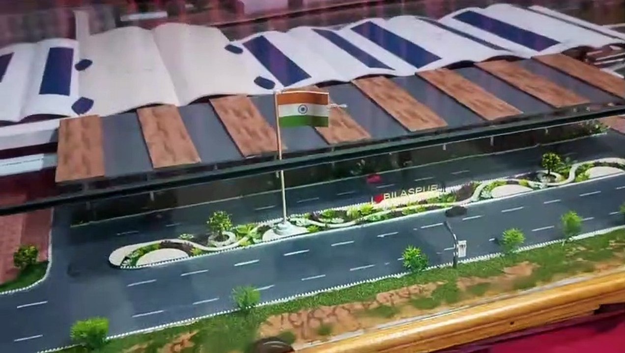 Bilaspur railway station will look like this after 32 months - video ...