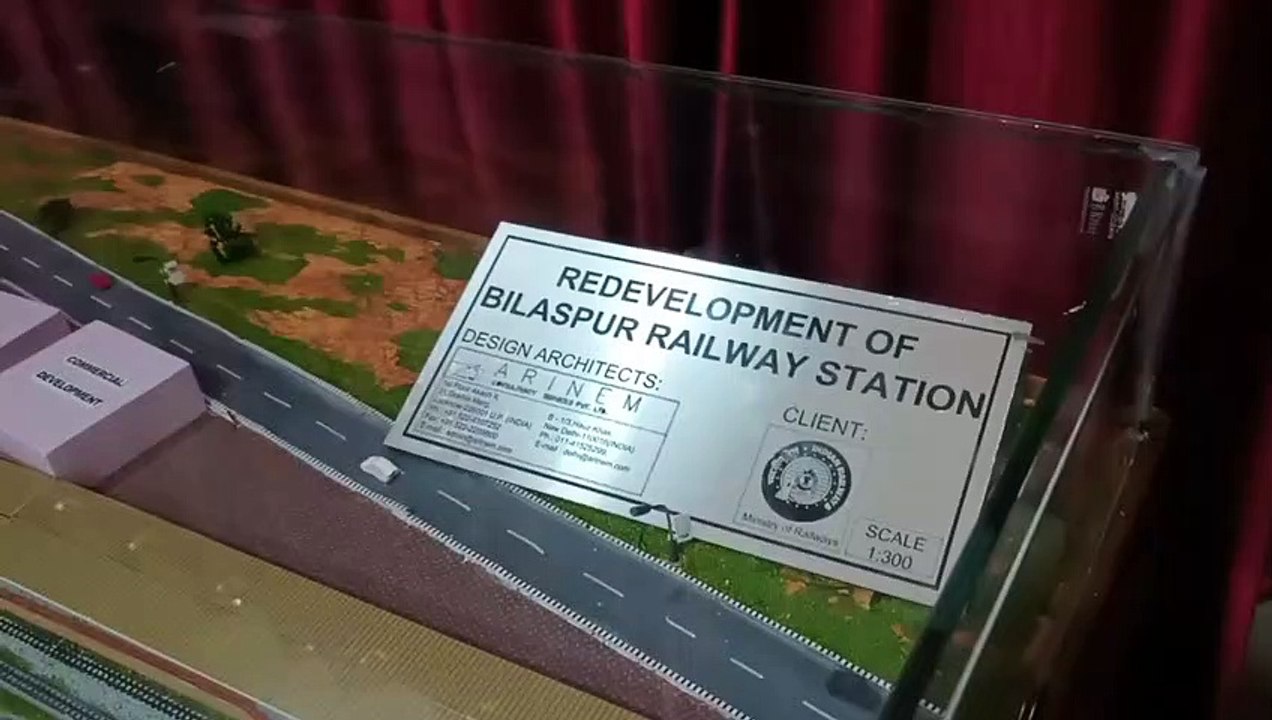 Bilaspur railway station will look like this after 32 months - video ...