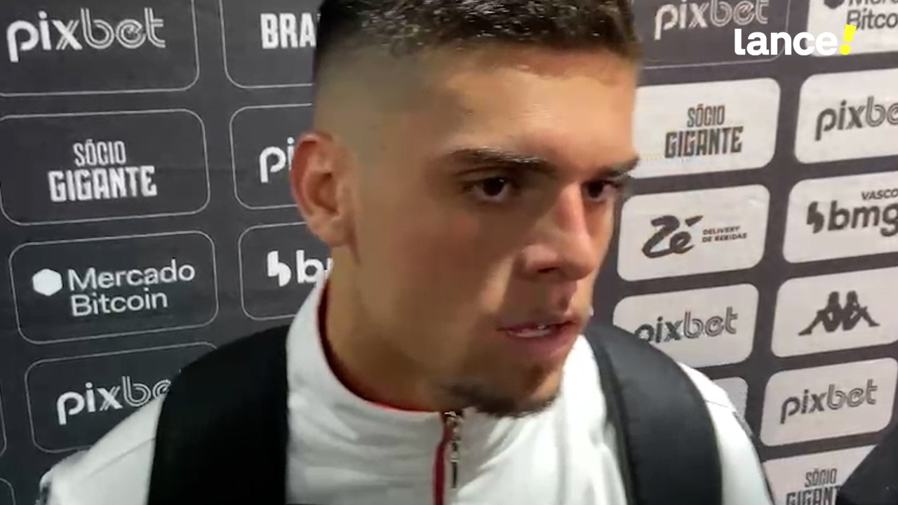 Gabriel Pec comemora gols e vitória do Vasco no clássico contra o ...