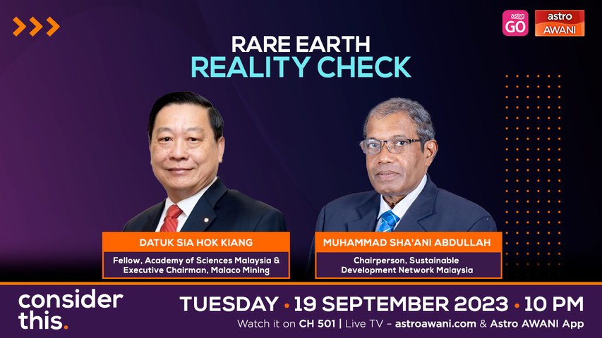 Consider This: Rare Earth Elements (Part 1) - Msia to Develop Domestic ...