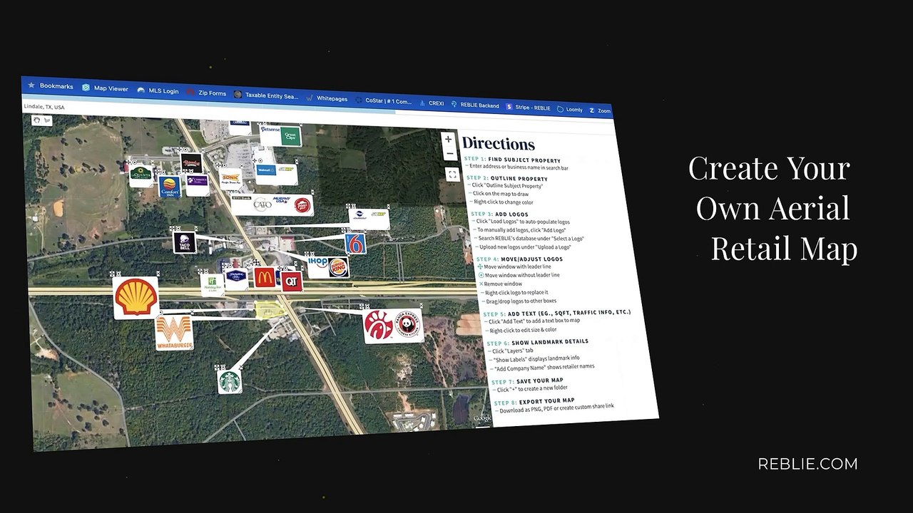 Easy Real Estate Mapping with REBLIE's Automated Tool - video Dailymotion