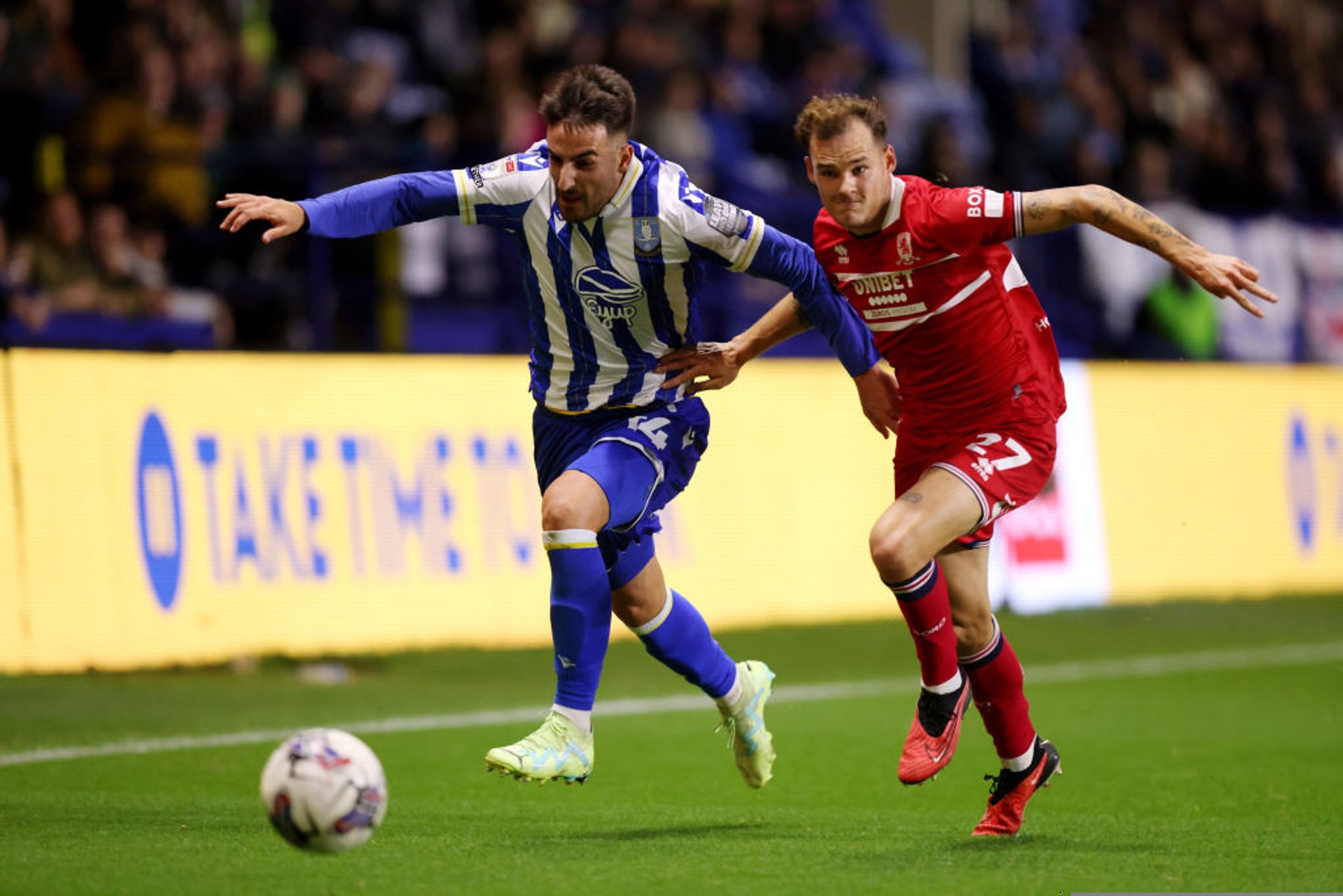 Middlesbrough and Sheffield Wednesday remain at the foot off the ...