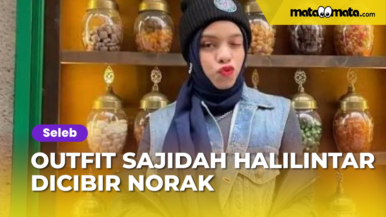 Outfit Sajidah Halilintar Dicibir Norak, Wajahnya Bikin Salfok: Thariq ...
