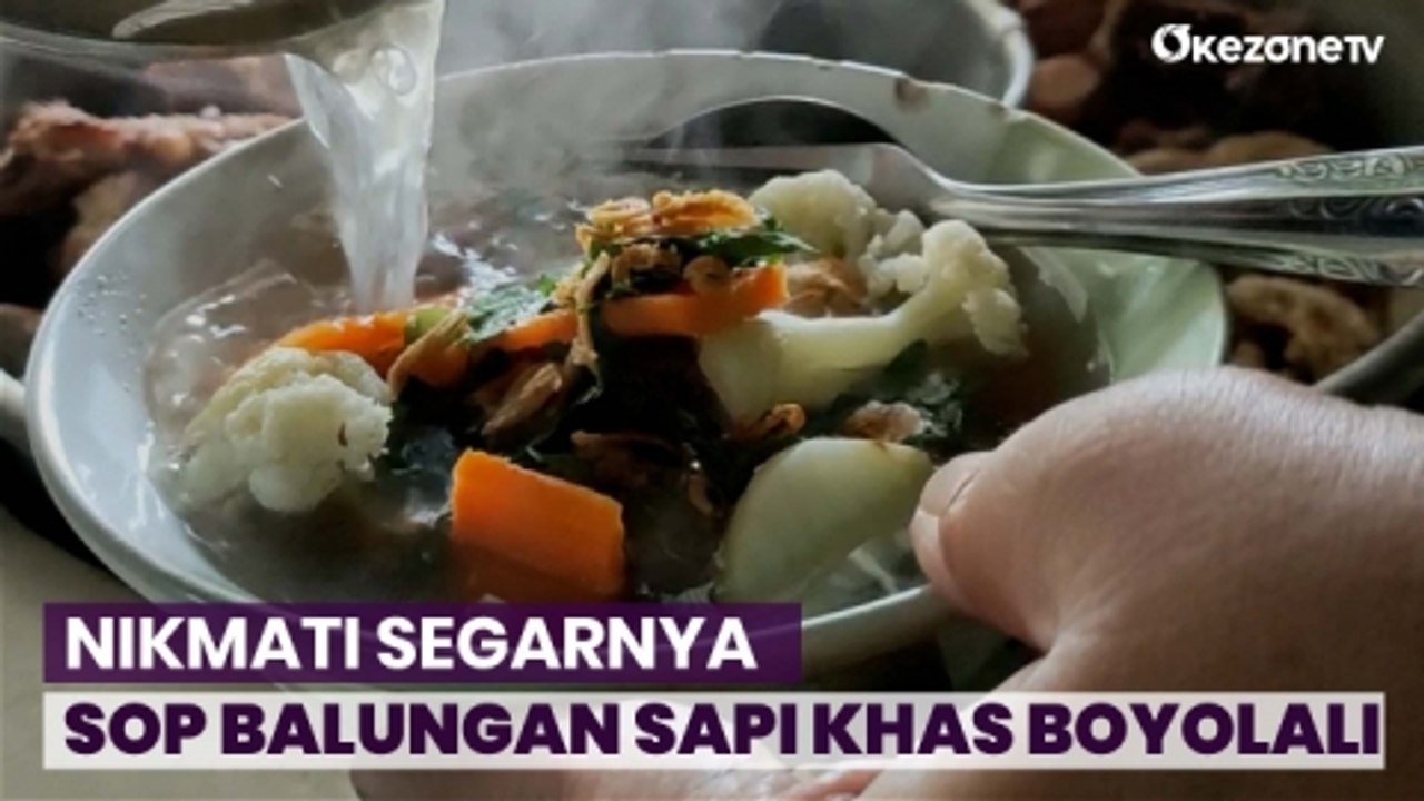 Kesegaran Irisan Sayur yang Melebur dengan Balungan Daging Sapi - video ...